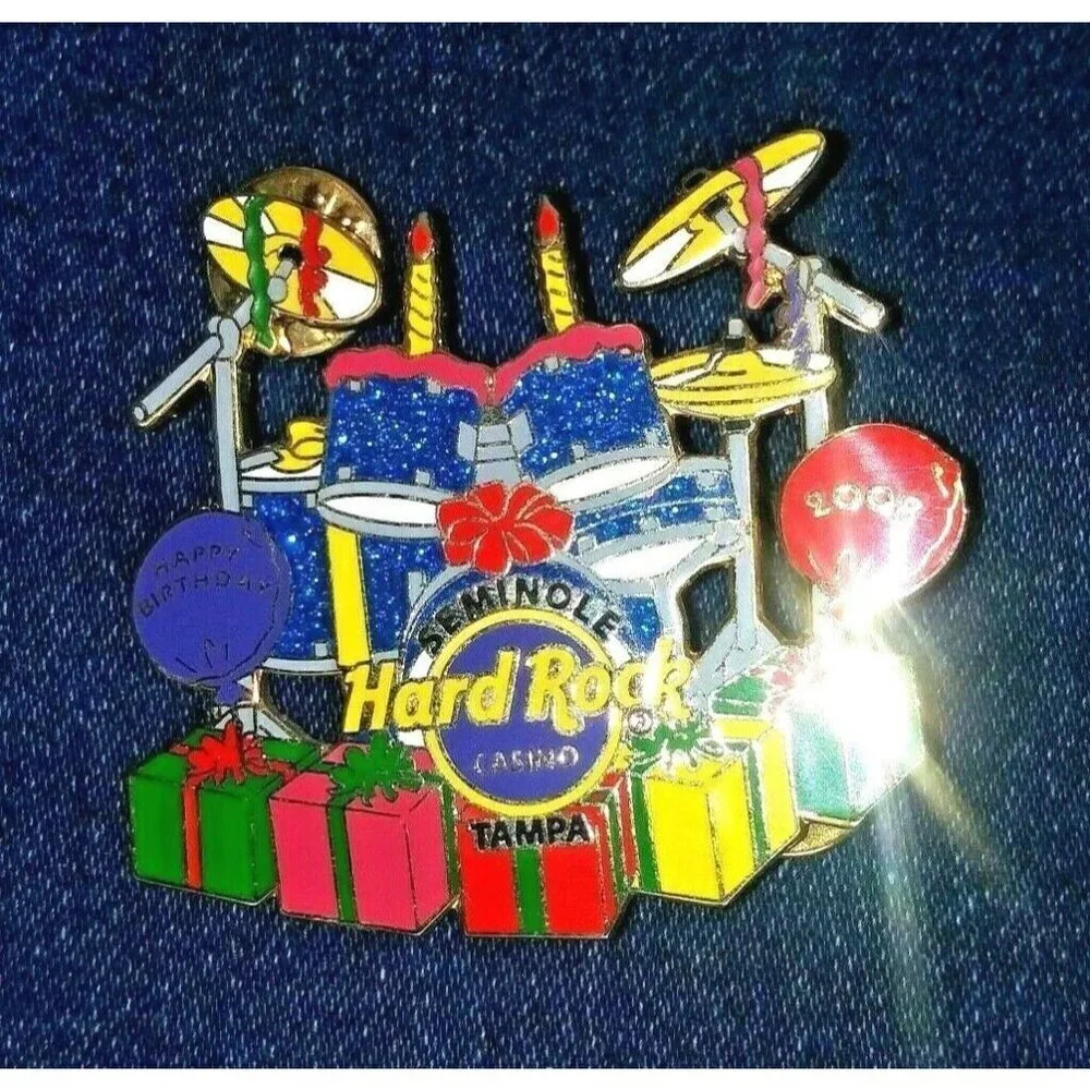 Accessories | Hard Rock Cafe Casino Hotel Band Pin Seminole Tampa Fl ...
